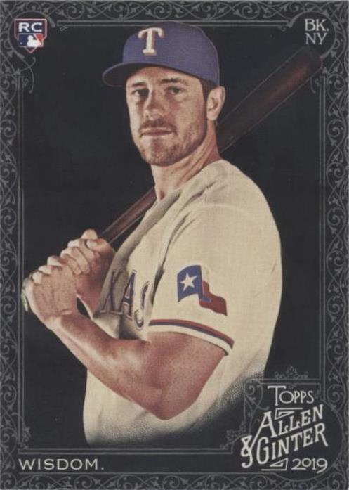 2019 Topps Allen & Ginter X - Patrick Wisdom #211 (RC) for sale online ...