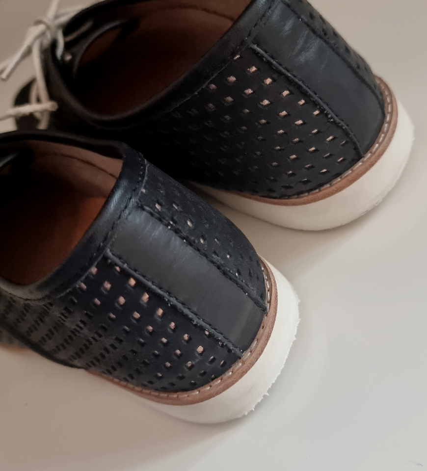 Rollie Derby Punch Overlay Black/Rose Gold Size 38 RRP $229.95 | eBay ...