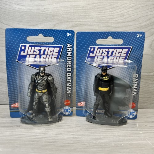 DC Justice League Batman Mini Figure Mattel Micro Collection Lot of 2 ...