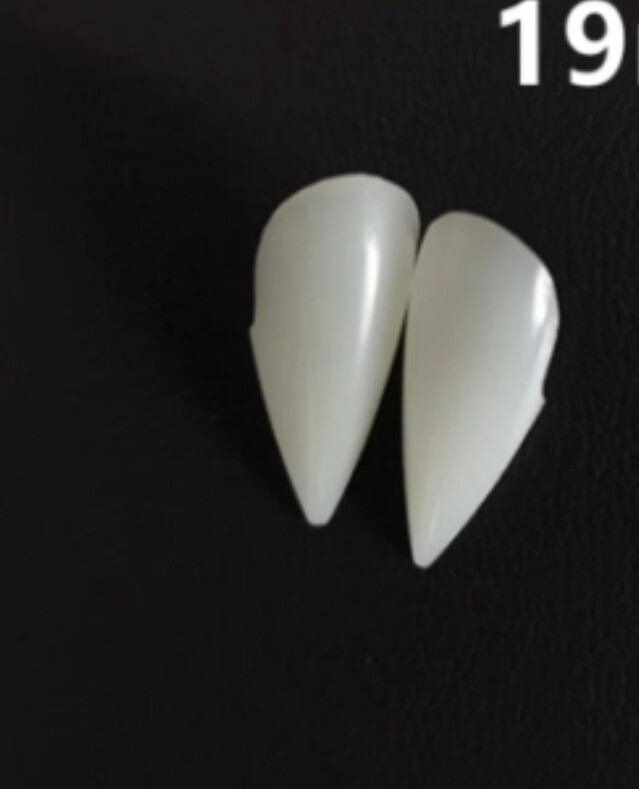 USA Vampire Fangs kit teeth custom fit free mold goth Halloween cosplay ...
