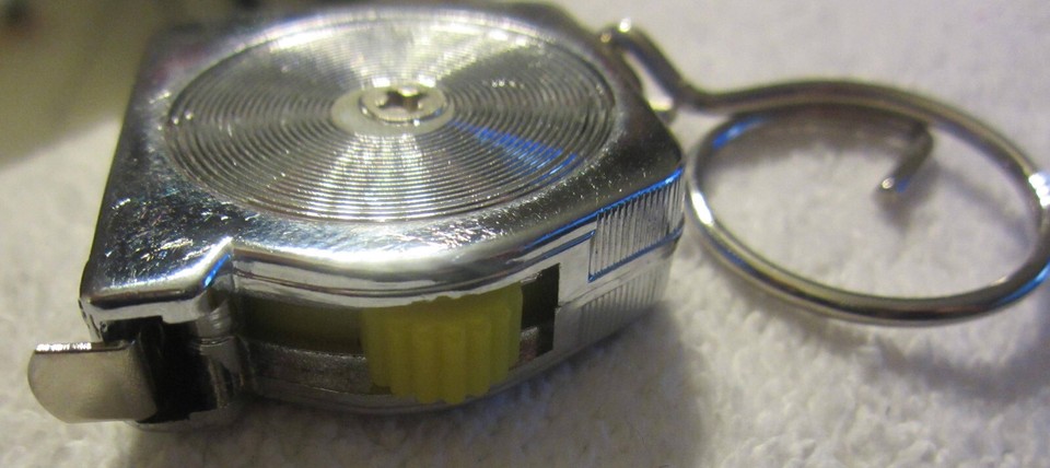 1 Knight 3' Foot, Key Chain,Tape Measure, measuring rule tool ruler VTG ...