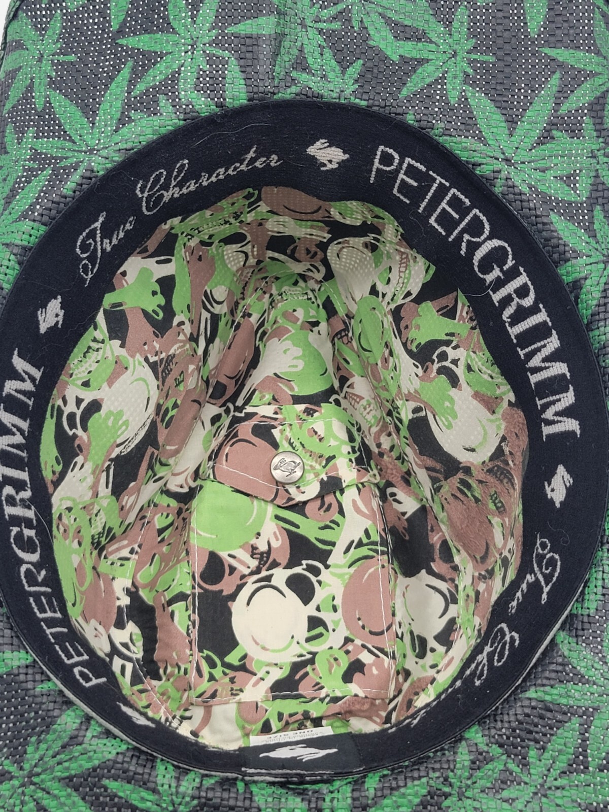 PETER GRIMM True Character Marijuana Cowboy Hat One S… - Gem