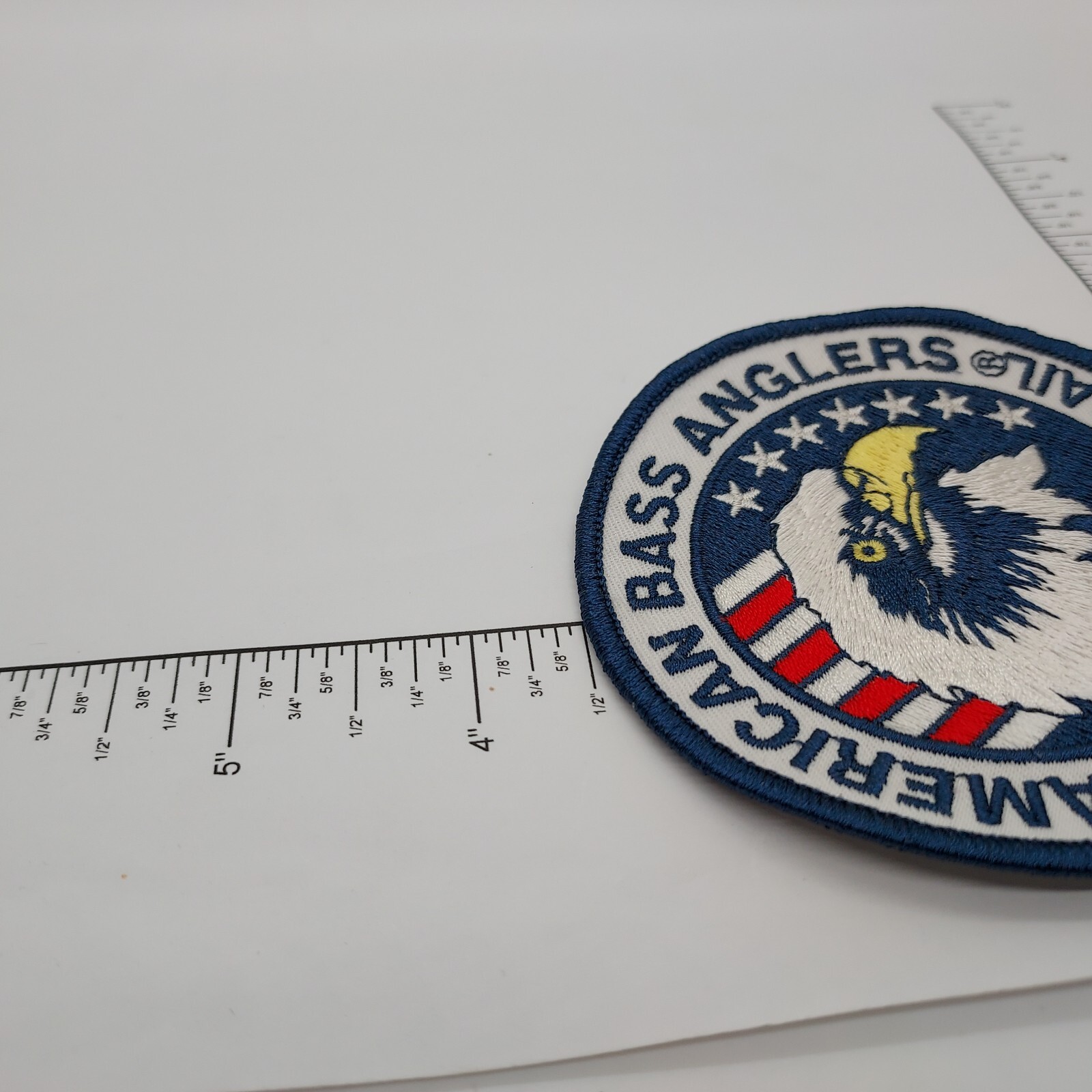 Original American Bass Anglers Tournament Trail 3.5" Round Patch | eBay