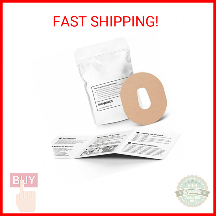 SIMPATCH – Dexcom G6 Adhesive Patch (25-Pack) – Waterproof Adhesive ...