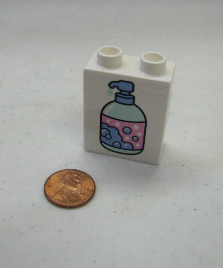 Lego Duplo Bathroom Hand Soap Conditioner Shampoo Lotion Printed Block ...