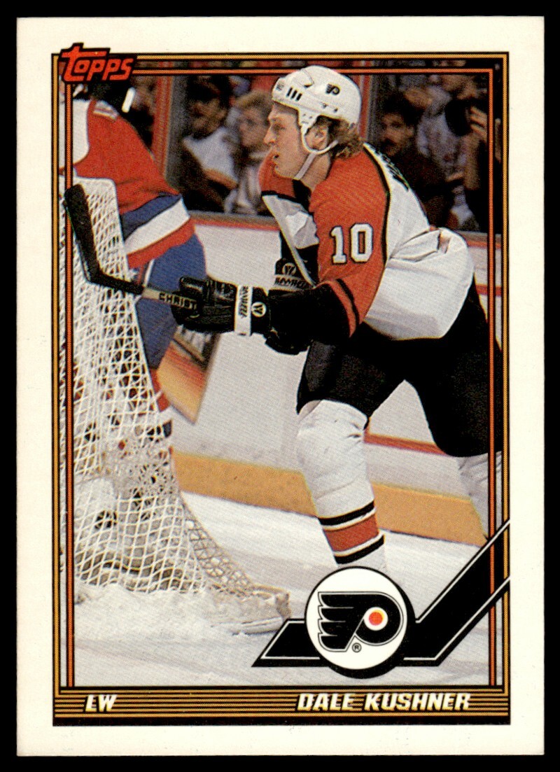 1991-92 Topps #415 Dale Kushner Philadelphia Flyers | eBay