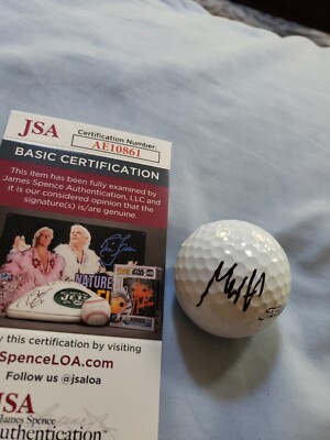 Max Homa hand signed Titleist Prov1 autograph golf ball Presidents Cup ...