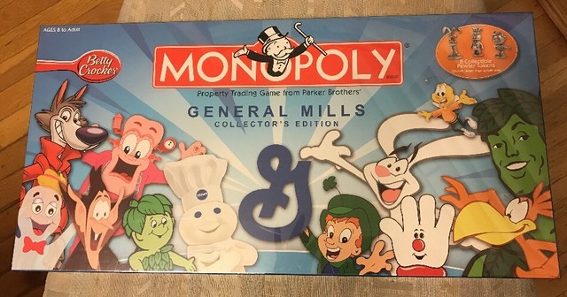 General Mills Collector's Edition Monopoly Game Hasbro 2006 Complete ...