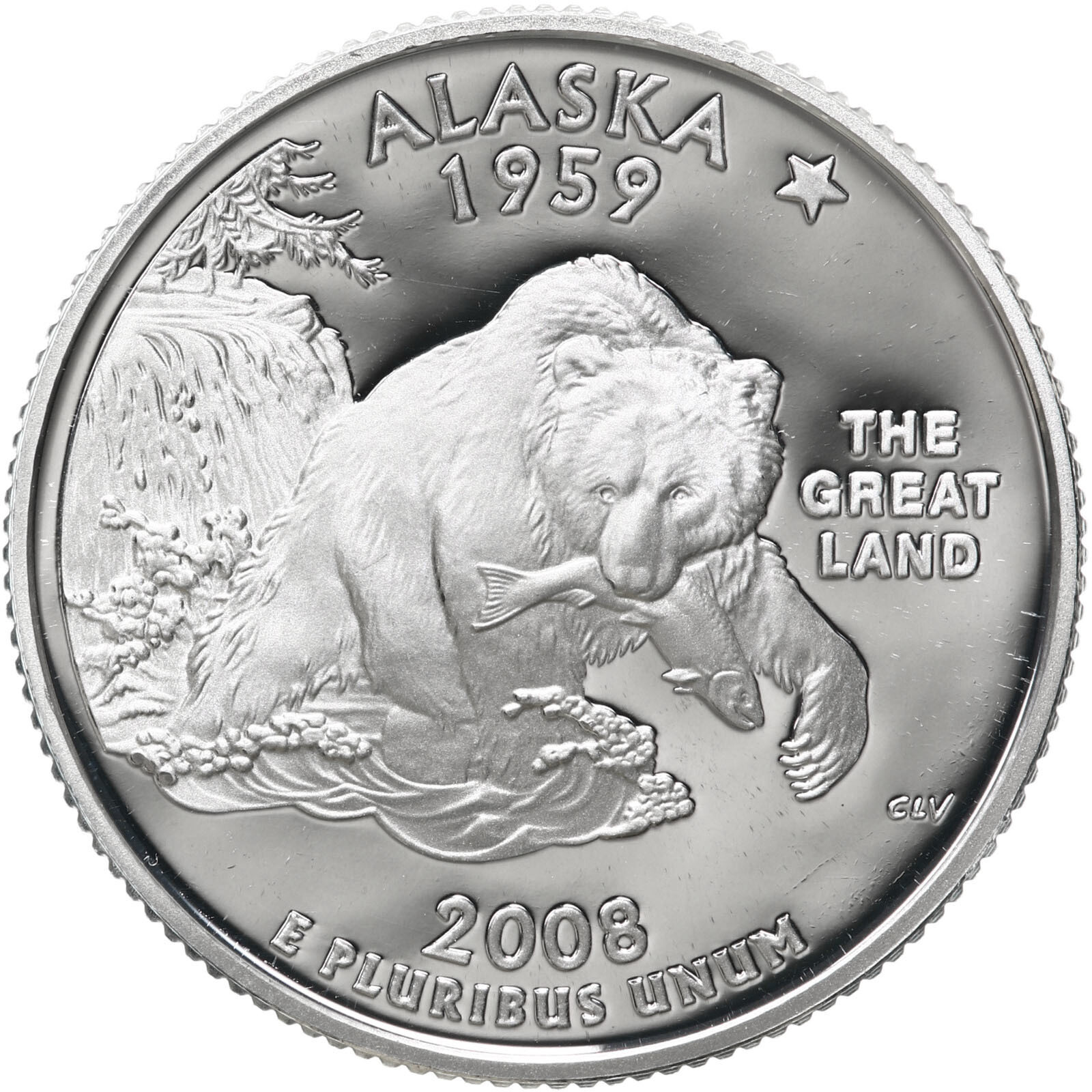 2008 S State Quarter Alaska Gem Proof Deep Cameo 90% Silver US Coin | eBay