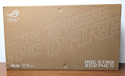 ASUS ROG Strix XG27WCS 27" Curved 1440P QHD Gaming Monitor - *NEW IN ...