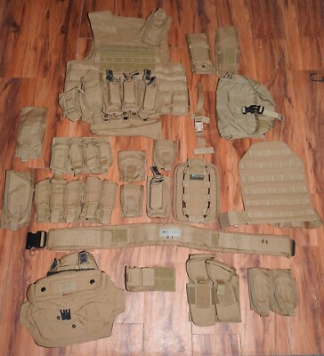 BattleLab Diamondback Tactical Coyote Molle Full Loadout 31pcs ...