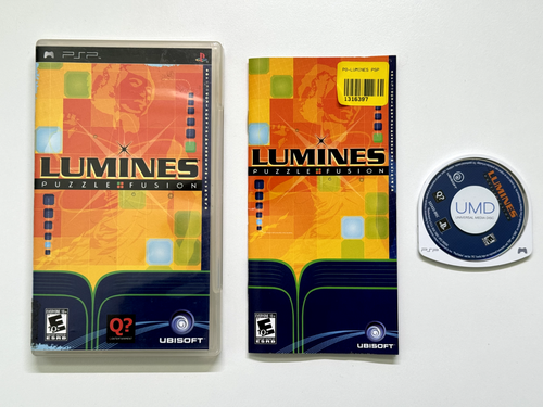 PSP PlayStation Lumines Puzzle Fusion Game FREE POST | eBay Australia