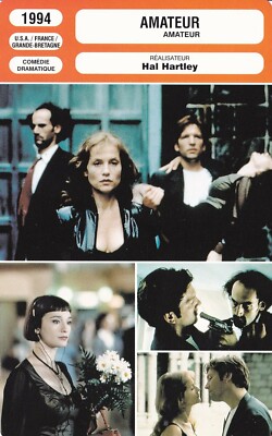 FICHE CINEMA : HAL HARTLEY AMATEUR 1994 | eBay