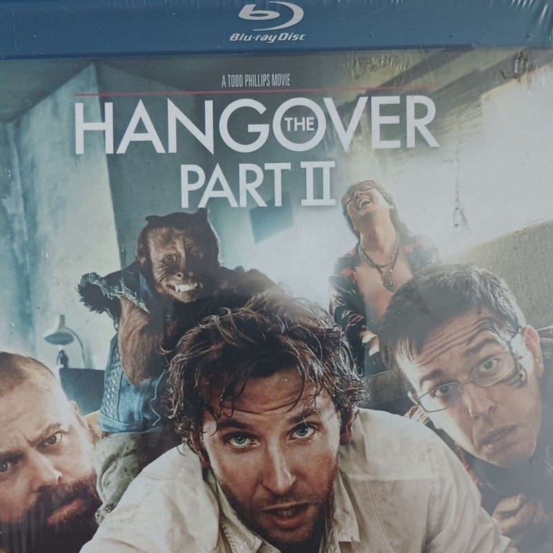 Hangover Part II - Blu-ray, 2011 Comedy Sequel, Bradley Cooper, Ed ...