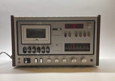 Craig Stereo Entertainment System AM/FM Radio Cassette Player Model A ...