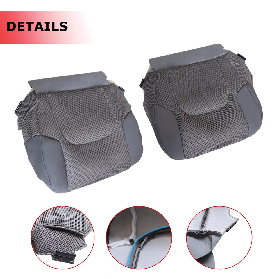 Driver&Passenger Side Cloth Seat Cover For Nissan Frontier 05-19 4pcs ...