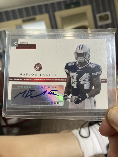 2005 Topps Pristine Marion Barber III Autographed RC /1500 | eBay