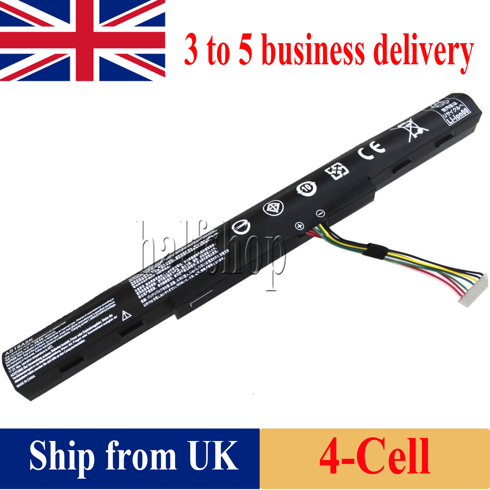 New Battery AS16A5K For Acer TravelMate P249-M P249-MG P259-M P259-MG ...