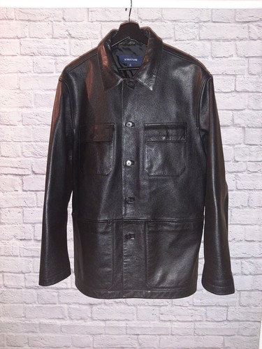 Leather Leisure Jacket By Structure | eBay