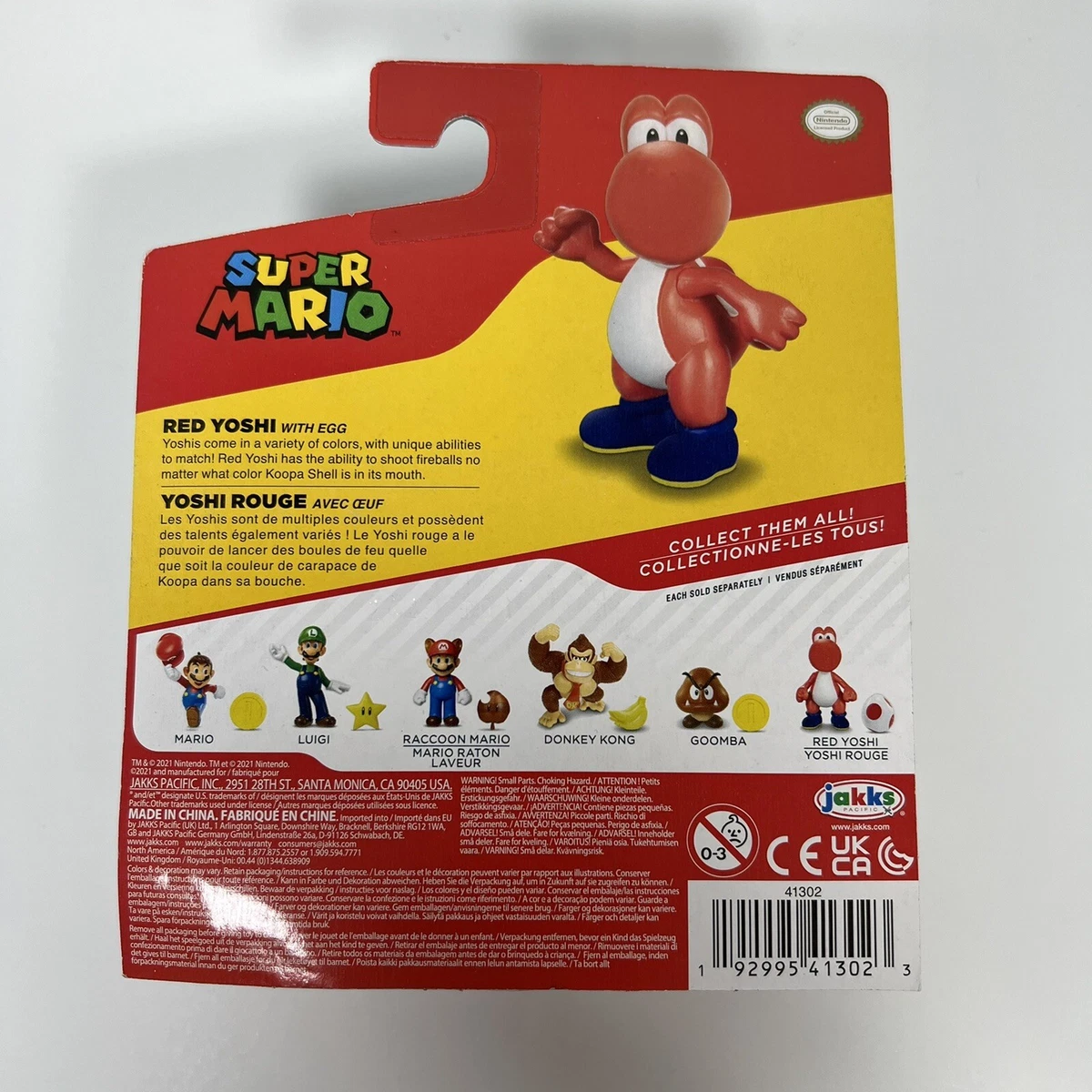 Red Yoshi Super Mario World
