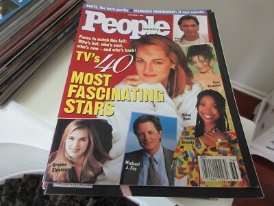 People Weekly Sept 2 1996 TV's 40 Most Fascinating Stars Shields ...