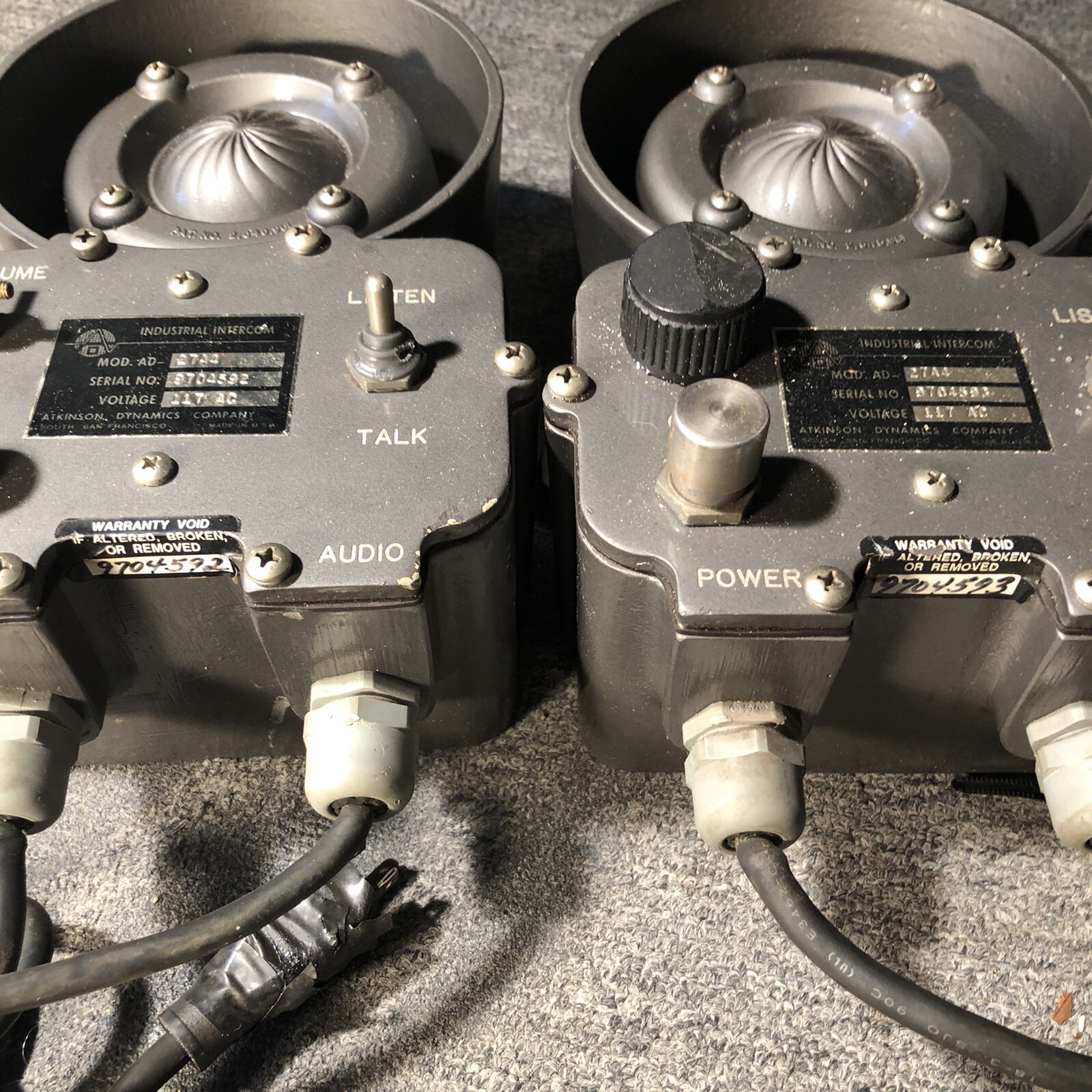 ships intercoms , Came Off A NOAA Research Vessel…….. | eBay