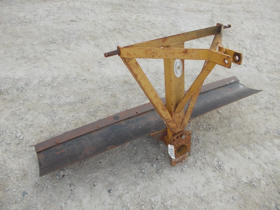 3pt hitch 6ft 6' swivel adjustable pivot grader blade for tractor | eBay