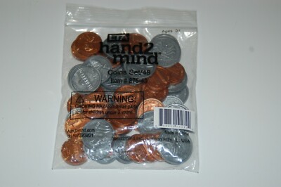 ETA hand2mind Coins Item #875-49 Set/49 Teaching Manipulative | eBay
