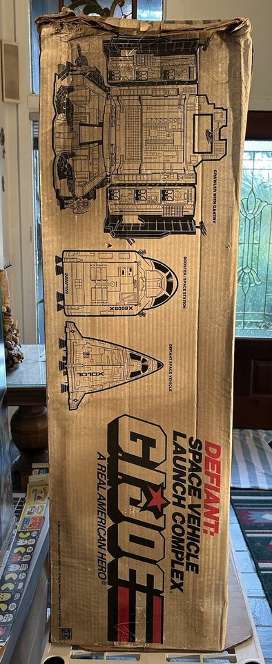 GI JOE Defiant Space Vehicle Launch Complex — 100% SEALED — Hasbro 1987 ...