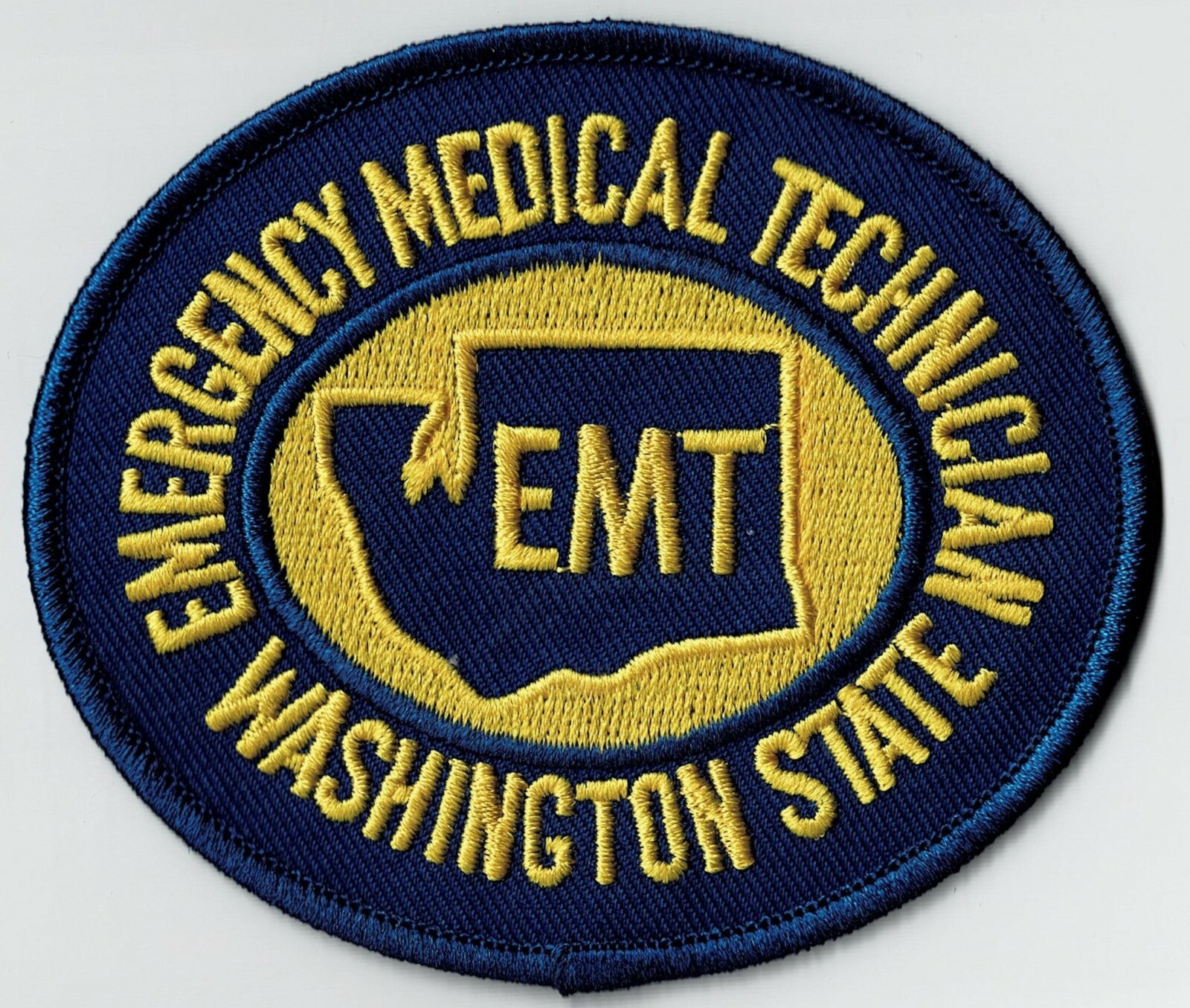 WASHINGTON STATE - EMERGENCY MEDICAL TECHNICIAN - SEW-ON PATCH | eBay