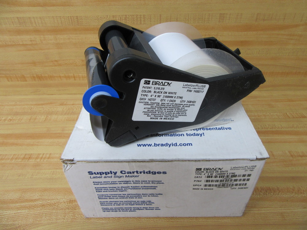 Brady 142737 Labelizer Plus Cartridge Y4082717 (Pack of 6) | eBay