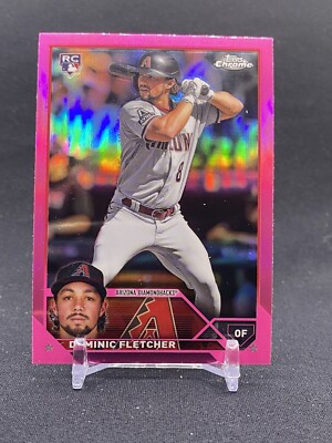 2023 Topps Chrome Update Dominic Fletcher #USC96 Pink Rookie Card ...