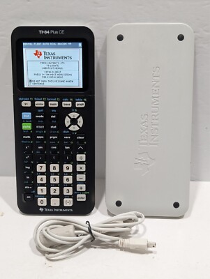 LN Texas Instruments TI-84 Plus CE Color Graphing Calculator w Cover ...