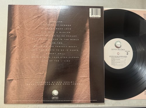 Don Henley - Building The Perfect Beast (LP, Album, Spe) 1984 Geffen ...