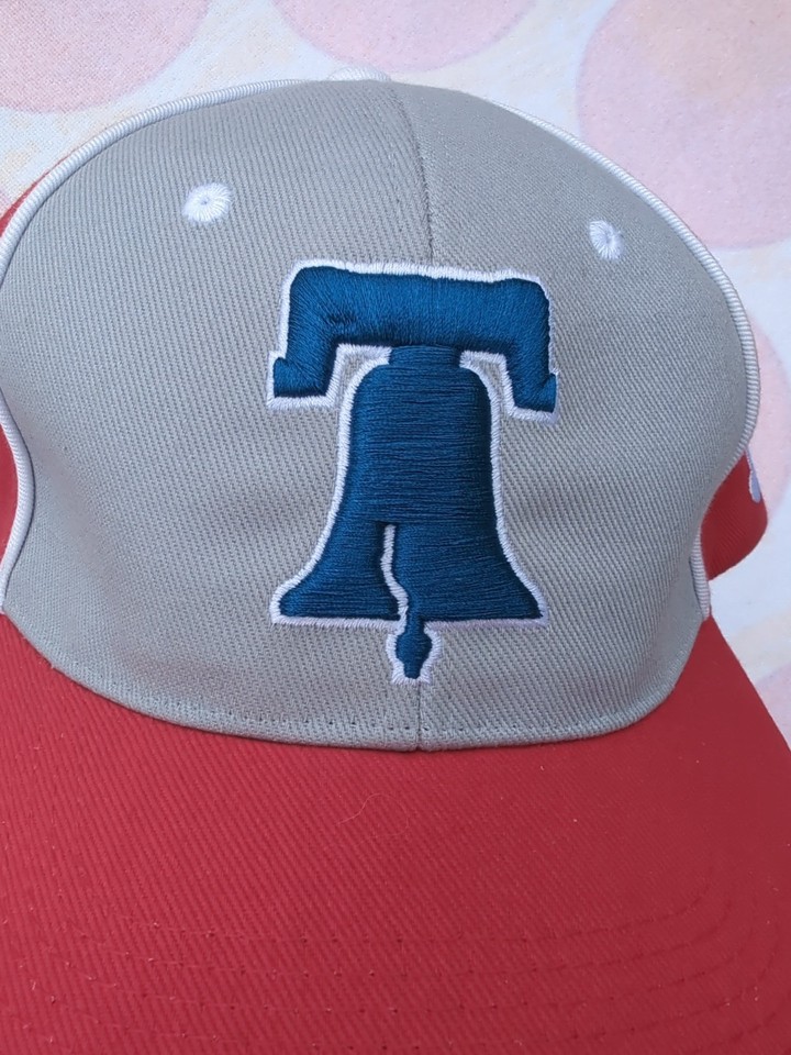 philadelphia phillies hat Vintage Liberty Bell Logo Adjustable Back | eBay