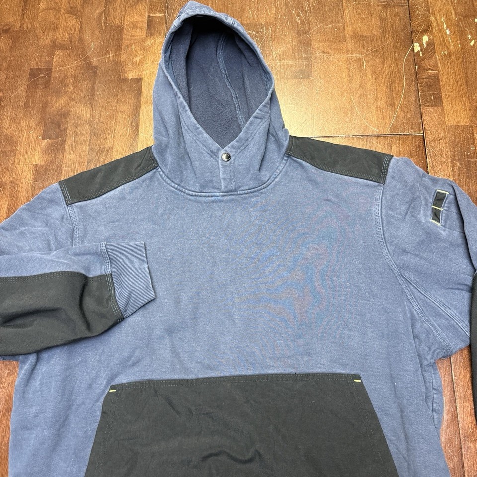 DULUTH TRADING TRADETEK Heavyweight Relaxed Fit Mens Hoodie 2XL Workwear Navy | eBay