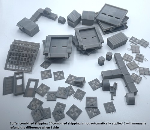 HO Scale Truck Dock Kit Lot With Roof And Exterior Details | eBay