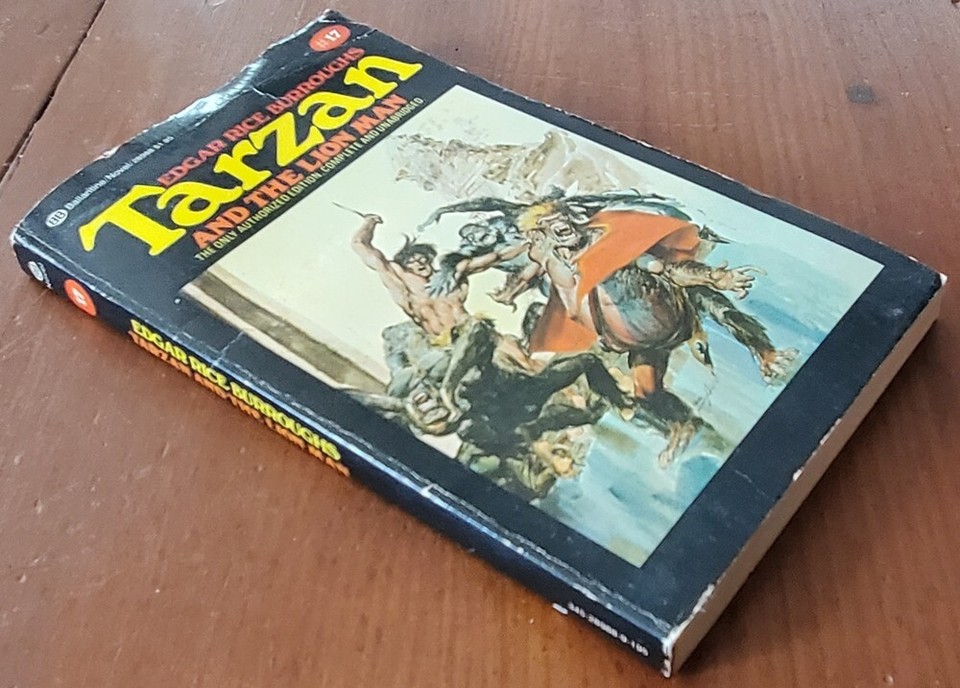Tarzan #17: Tarzan and the Lion Man, by Edgar R Burroughs - Ballantine ...