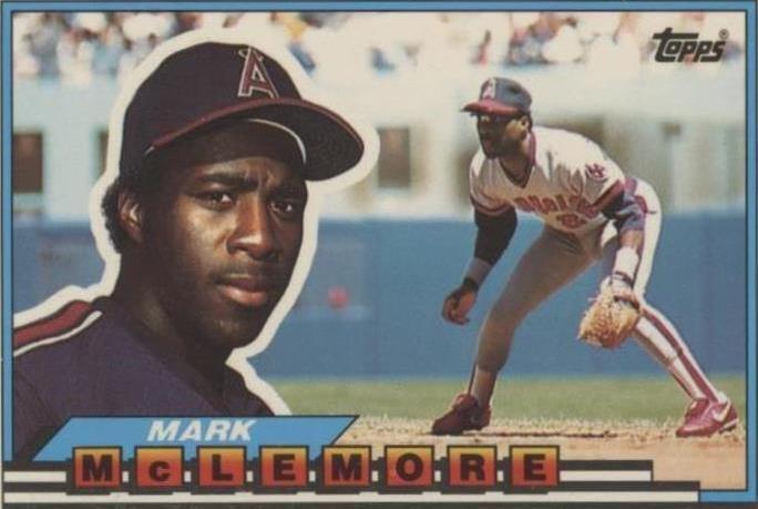 1989 Topps Big - Mark McLemore #30 for sale online | eBay