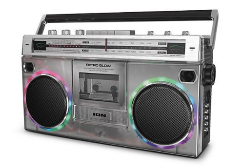ION Audio Retro Modern Glow Boombox with Cassette Player, NEW | eBay