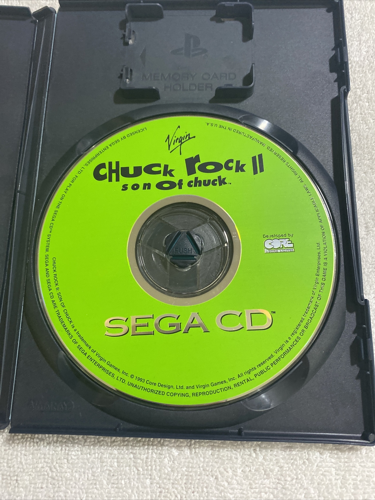 Chuck Rock II: Son of Chuck (Sega CD, 1993) for sale online | eBay