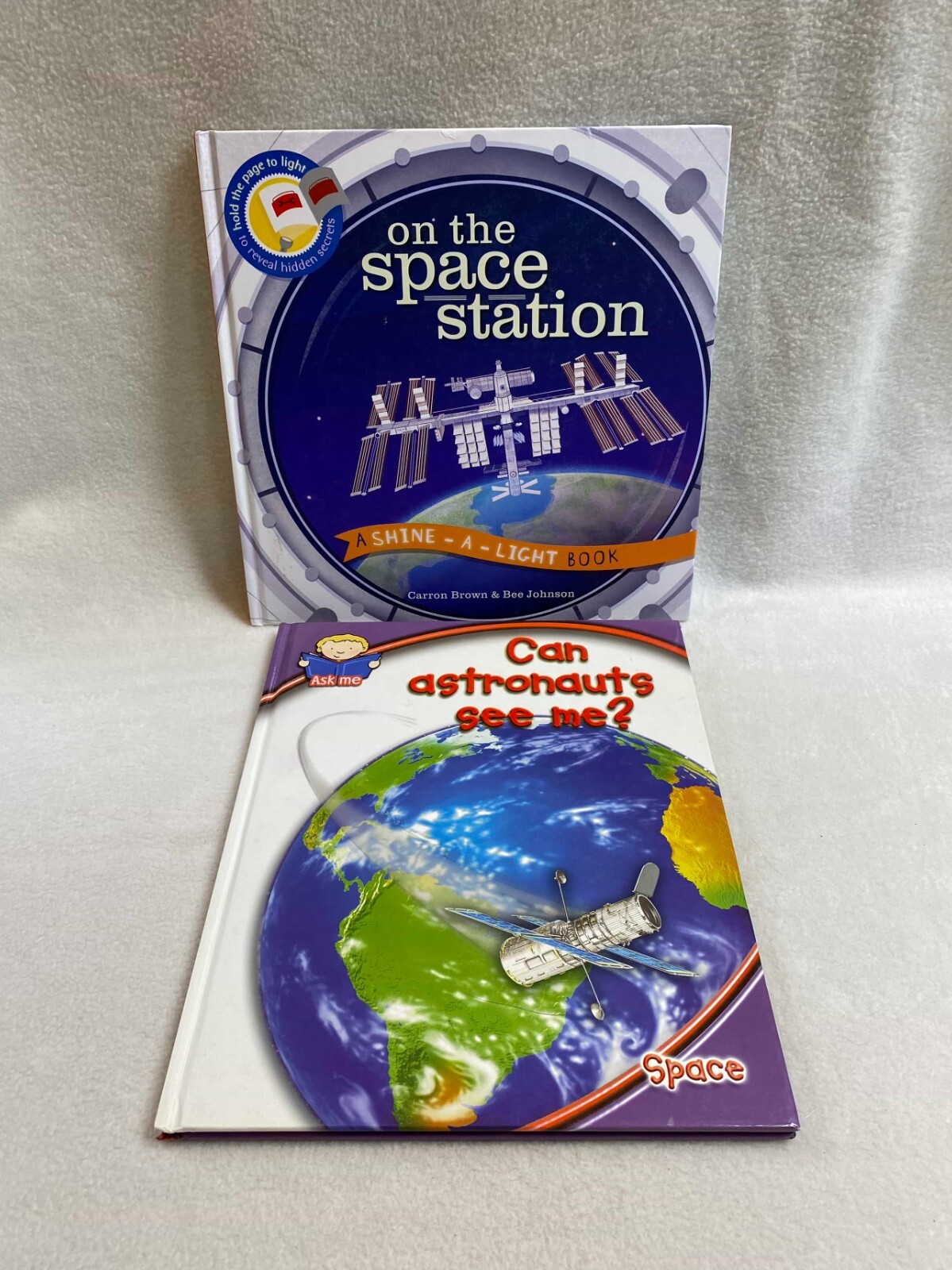 Space Children's Books (2000's) - Astronauts/Space Station - Set of 2 ...