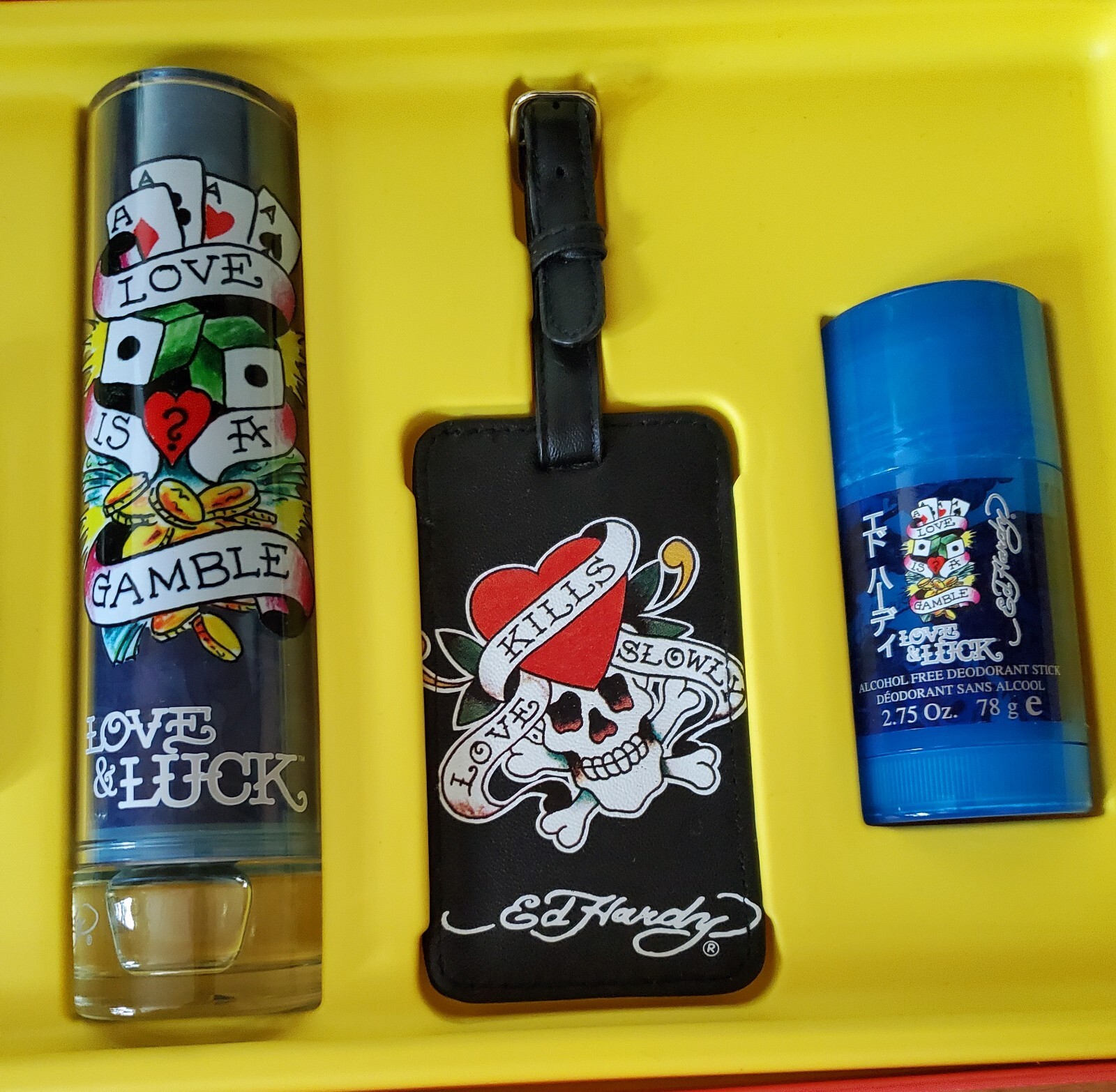 Christian Audigier Ed Hardy Love & Luck for Men - 5 PC Gift Set for ...