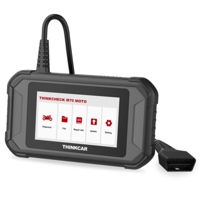 ThinkCheck M70 MOTO Diagnostic Code Scanner Tool for Motorcycles | OBD ...