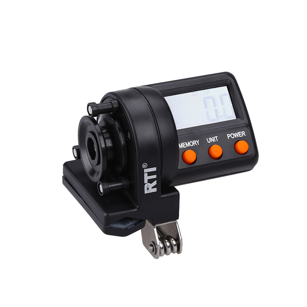 Fishing Line Counter 999.9m Digital Display Adjust With Battery Depth ...