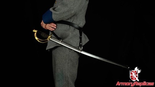 1860 Light Cavalry Artillery Officer Steel Saber Civil War Sword ...