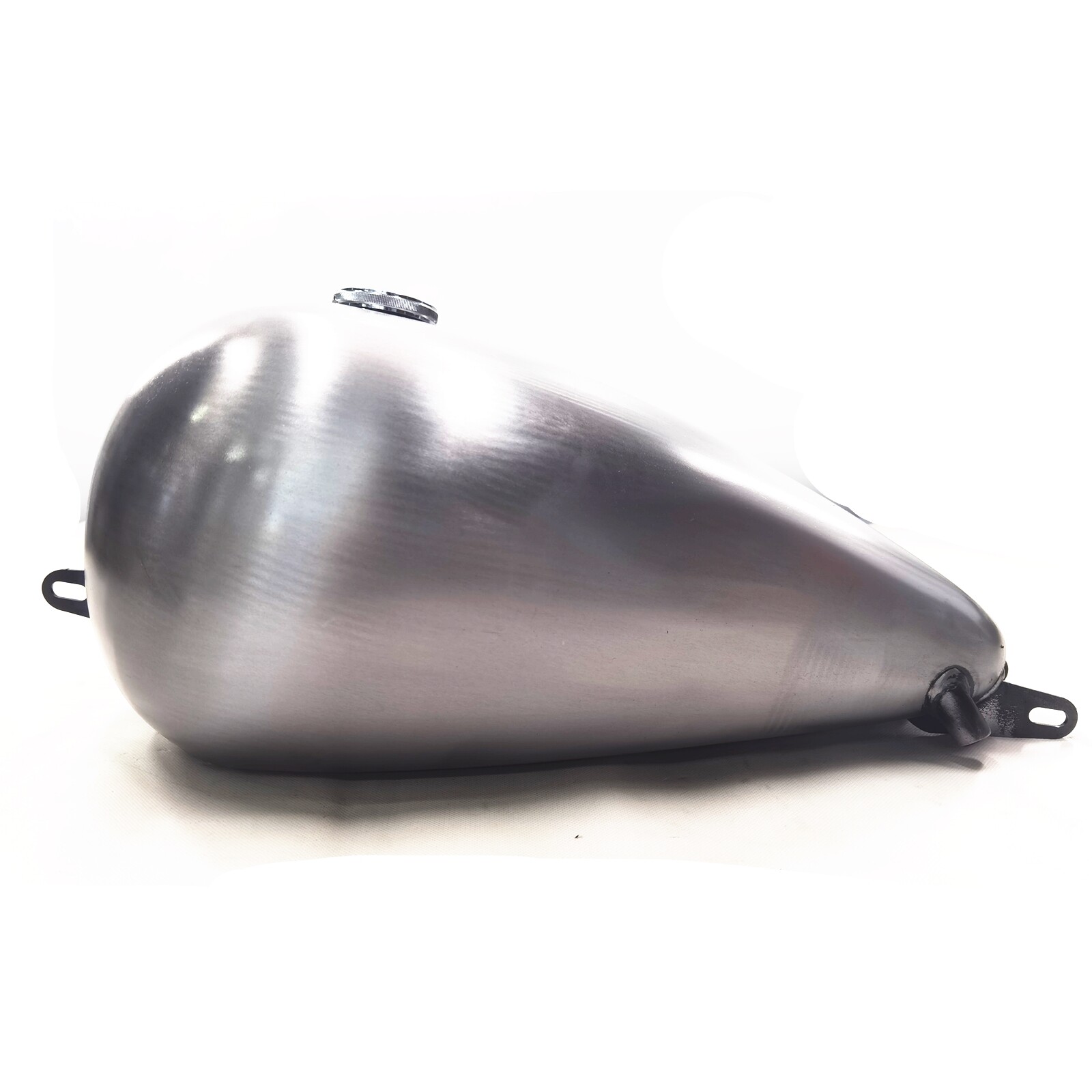 1x Motorcycle Petrol Gas Fuel Tank Silvery 14L For Harley Dyna 1999 ...