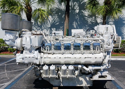 MTU 12V396 TE84, Marine Diesel Engine, 2040 HP @ 1900 RPM | eBay