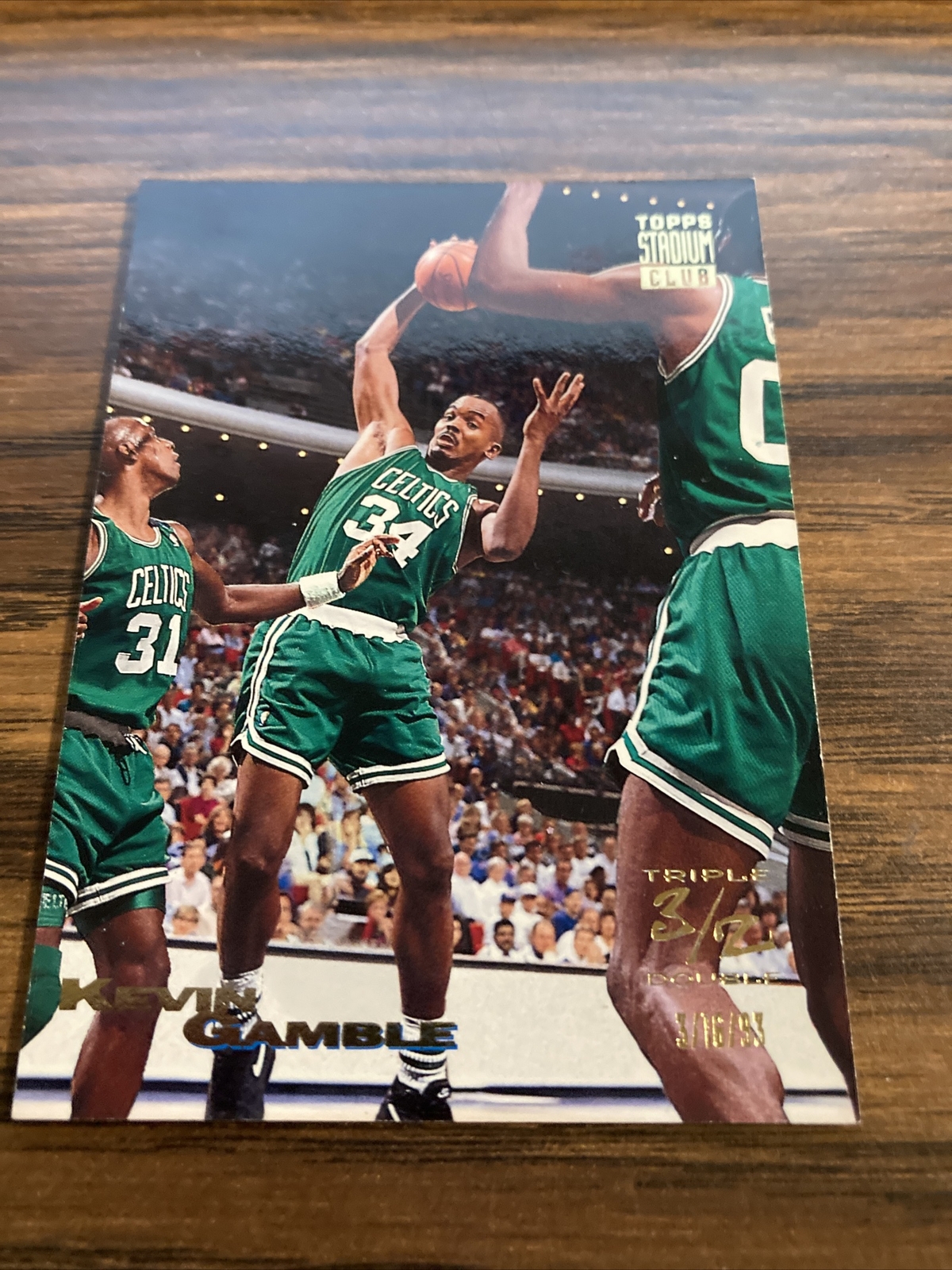 1993-94 Topps Stadium Club 3/2 Kevin Gamble Boston Celtics #4 | eBay