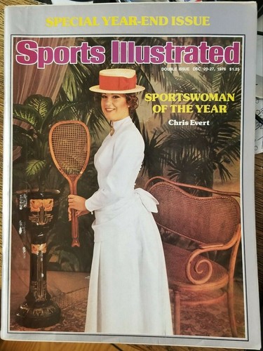 December 20 27 1976 Chris Evert Sportswoman Year Tennis Sports ...